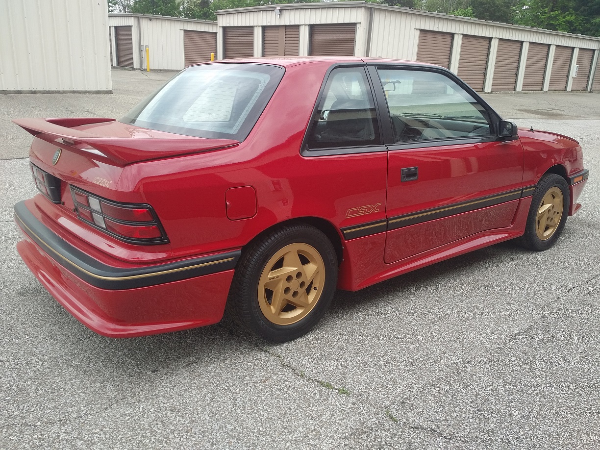 1989 Dodge Shelby CSX for sale SOLD - BenzaMotors