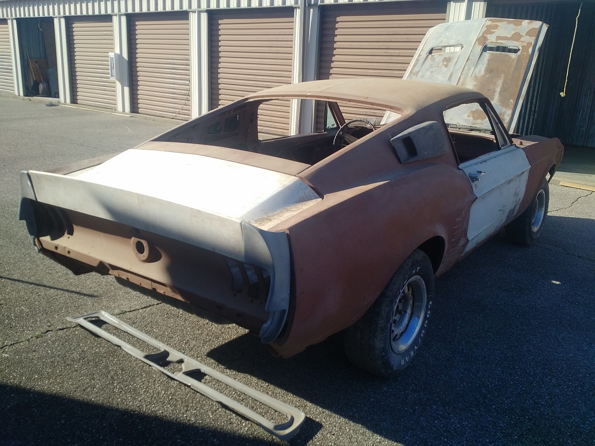 1968 Ford Mustang Fastback project SOLD 1413 - BenzaMotors