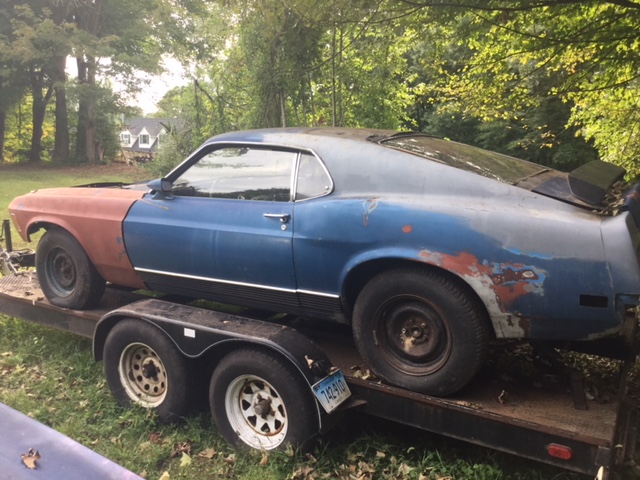1970 Ford Mustang Mach 1 Project Car 224 SOLD - BenzaMotors